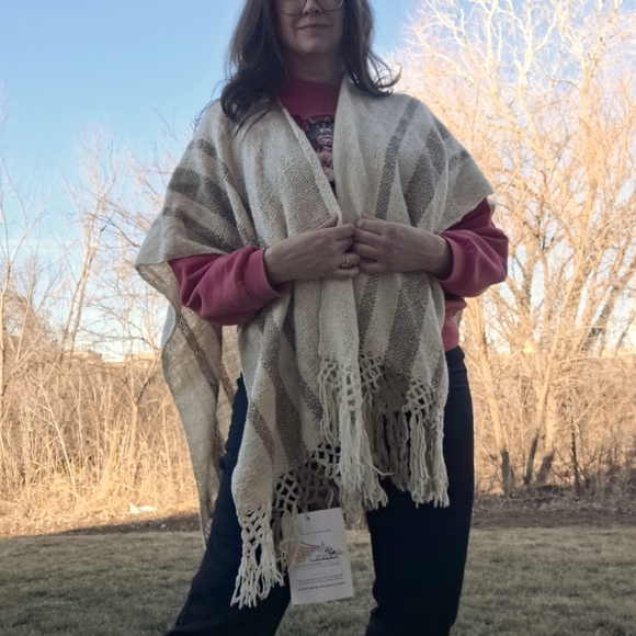 Vintage | Jackets & Coats | Nwt Vintage Sheep Wool Argentinian Handmade ...